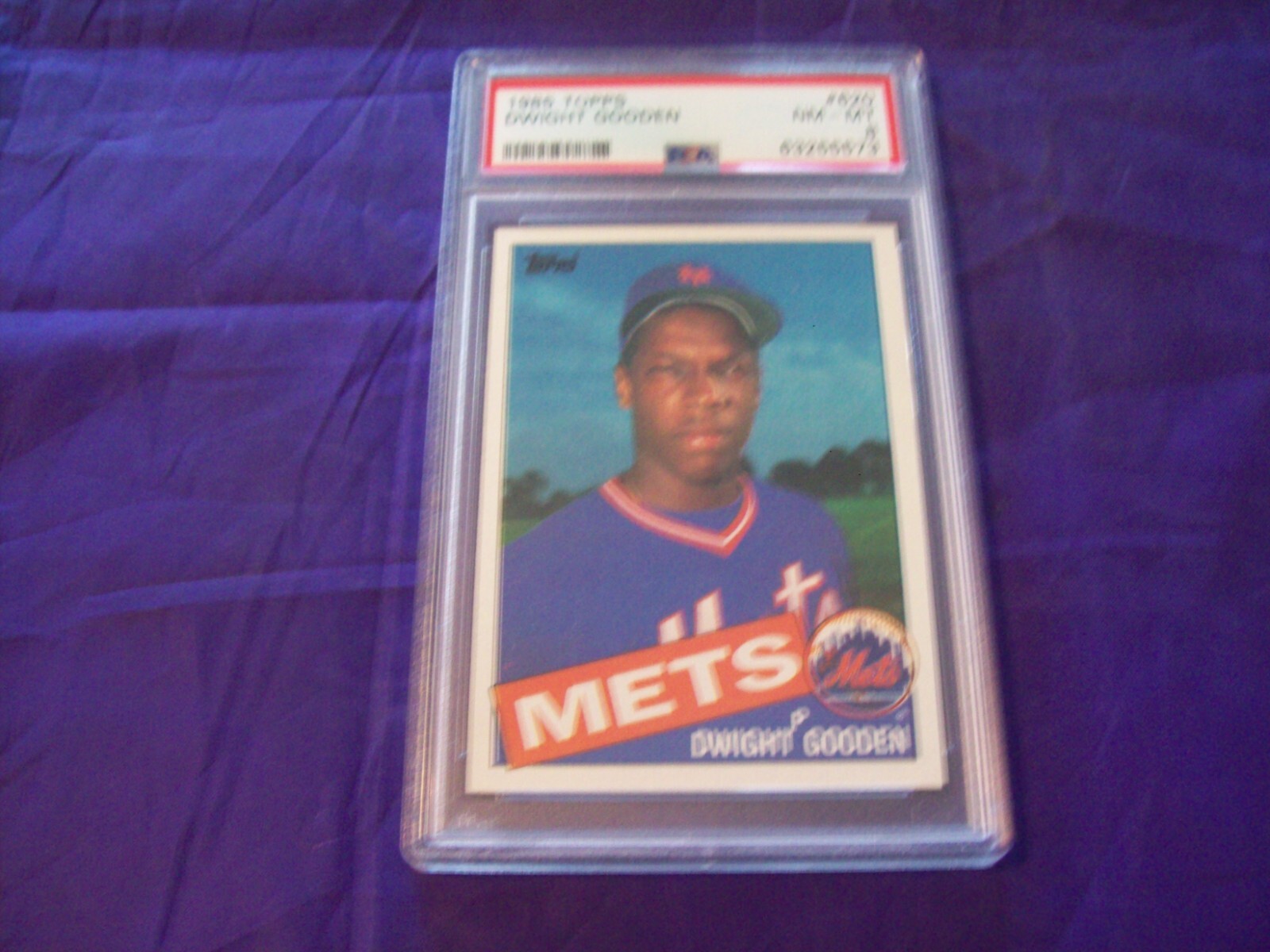 1985 TOPPS #620 DWIGHT GOODEN ROOKIE CARD PSA 8 | eBay