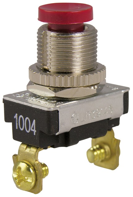 Gardner Bender Gsw-23 Red Push Button Switch With Momentary Contact 3a ...