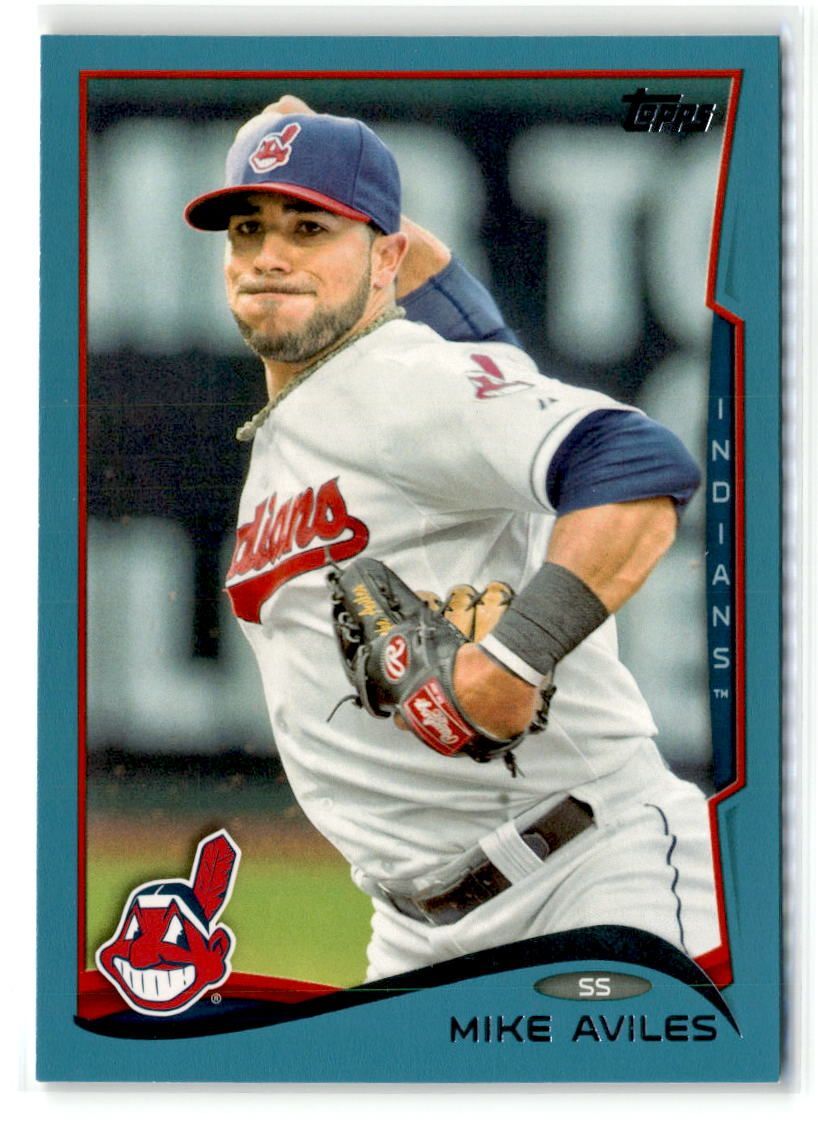 Mike Aviles Cleveland Indians 2014 Topps Blue #76 | eBay