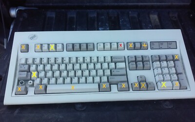 IBM KeyCaps for Model M Keyboard Genuine Piece Caps, Stems, Buckling ...