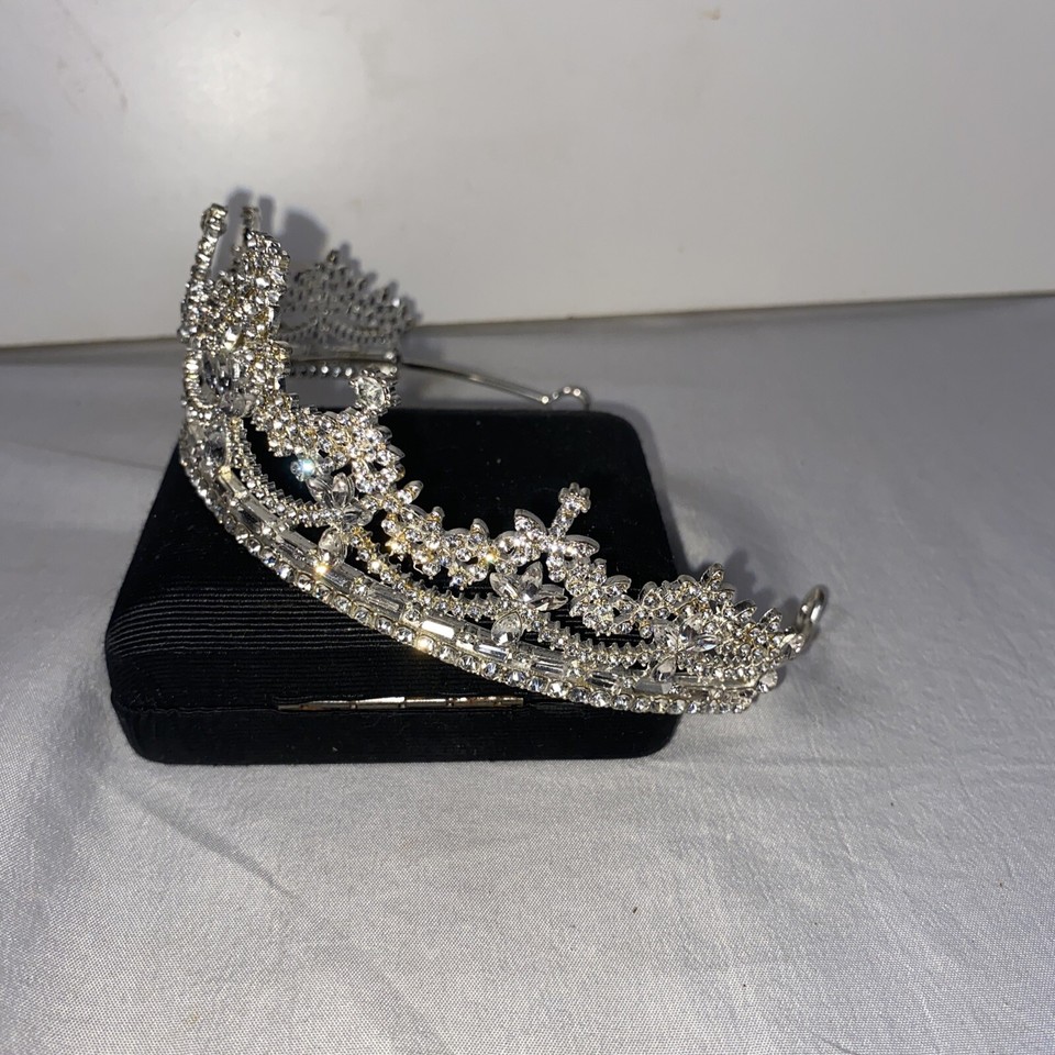 Queen crown for women, wedding tiara for bride, princess tiara / Silver | eBay