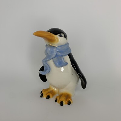 Goebel West Germany Penguin Figurine Blue Scarf 514 Rare | eBay