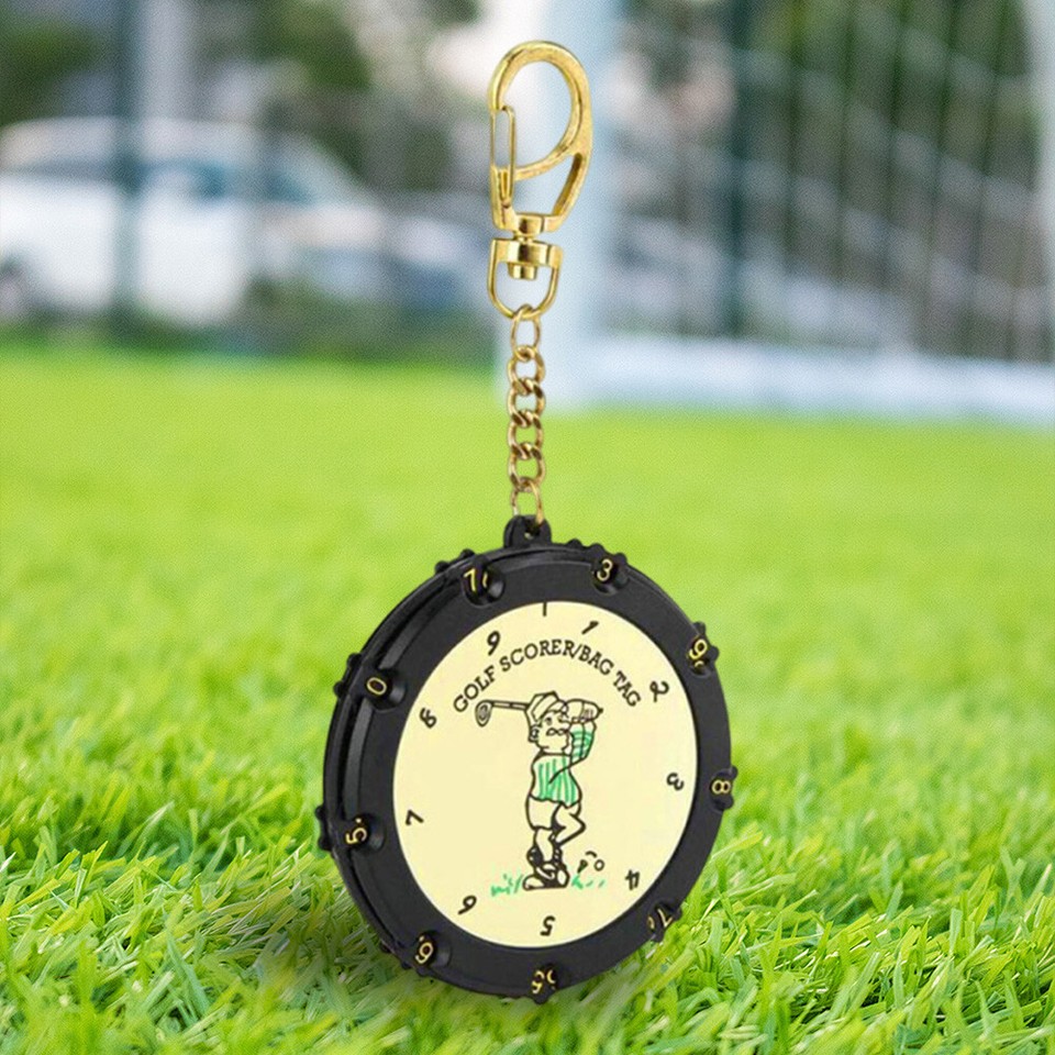 Golf Stroke Shot Putt Score Counters with Key Chain Golf Counters Tally ...