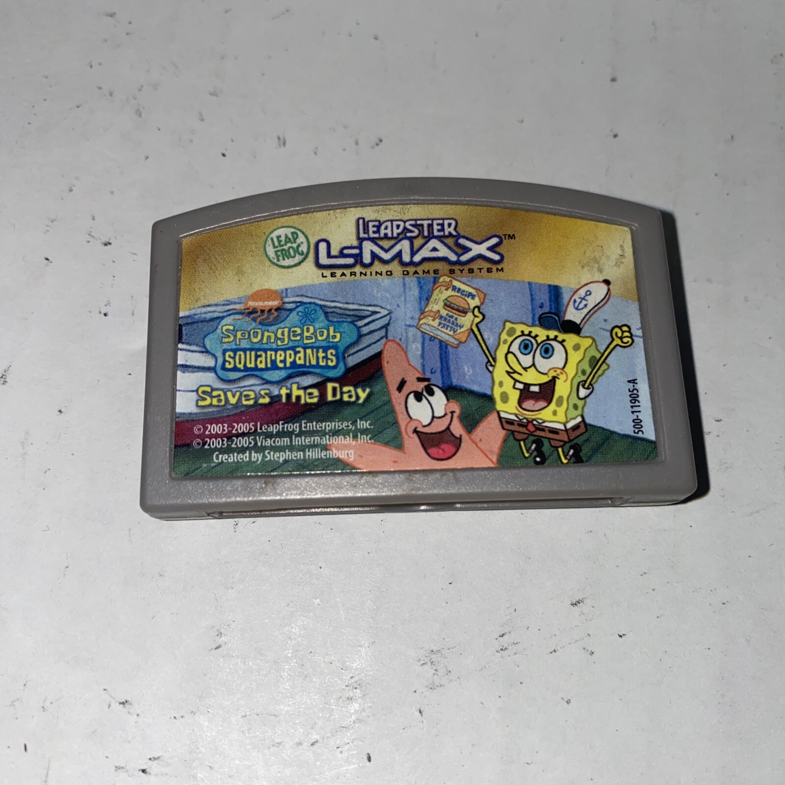 Leap Frog Leapster L-Max SPONGEBOB SQUAREPANTS Game Cartridge | eBay