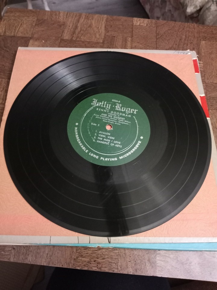 Benny Goodman And His Quartet Vol Two Jolly Roger 5036 78 Record | eBay