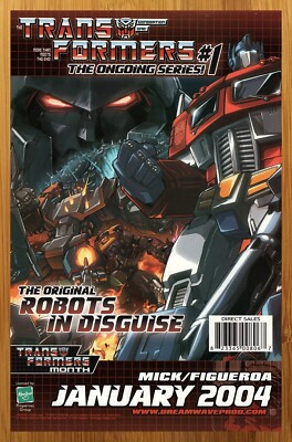 2003 Dreamwave Comics Transformers Vintage Print Ad/Poster Figueroa ...