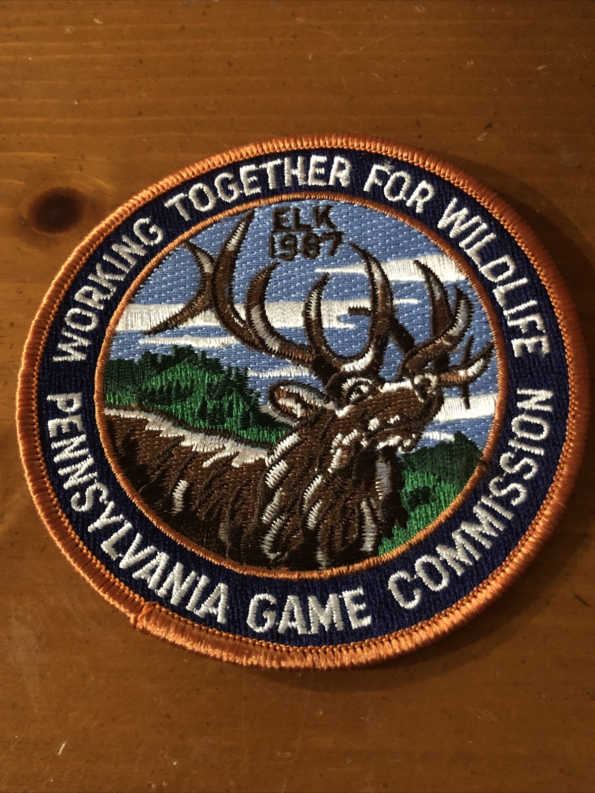 1987 PA Game Commission Elk Original Patch | eBay