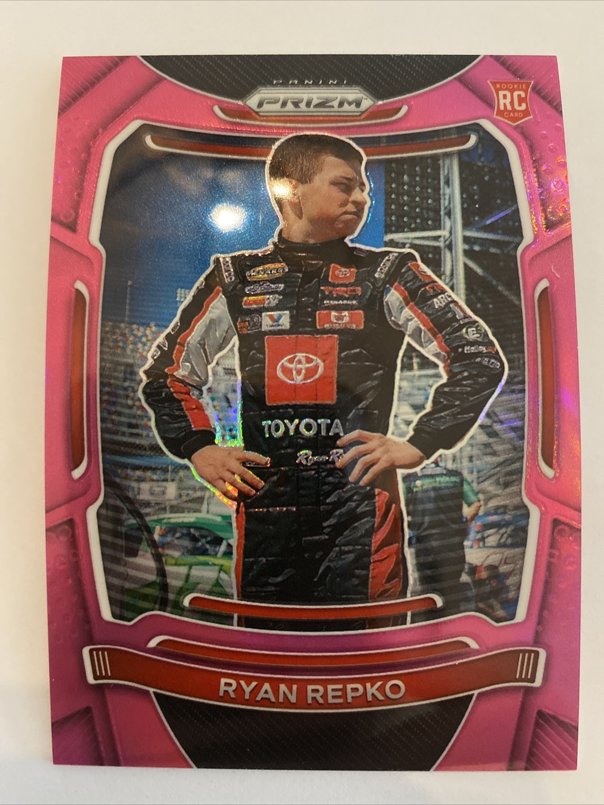 2021 Prizm NASCAR Ryan Repko - Pink /50 - #16 - Rookie | eBay