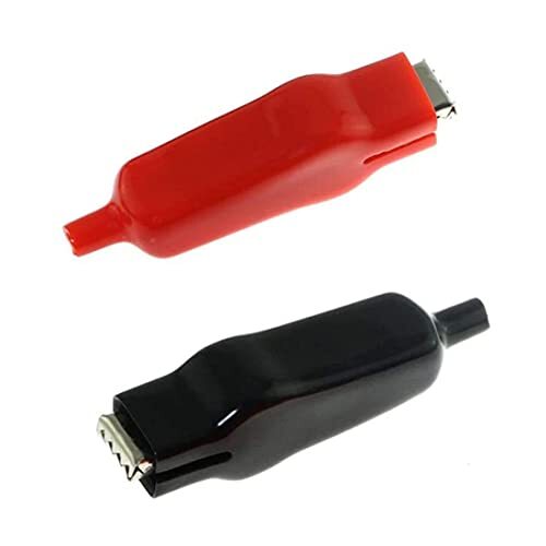 20A Insulated Alligator Clips Electric Circuit Test Testing Crocodile ...