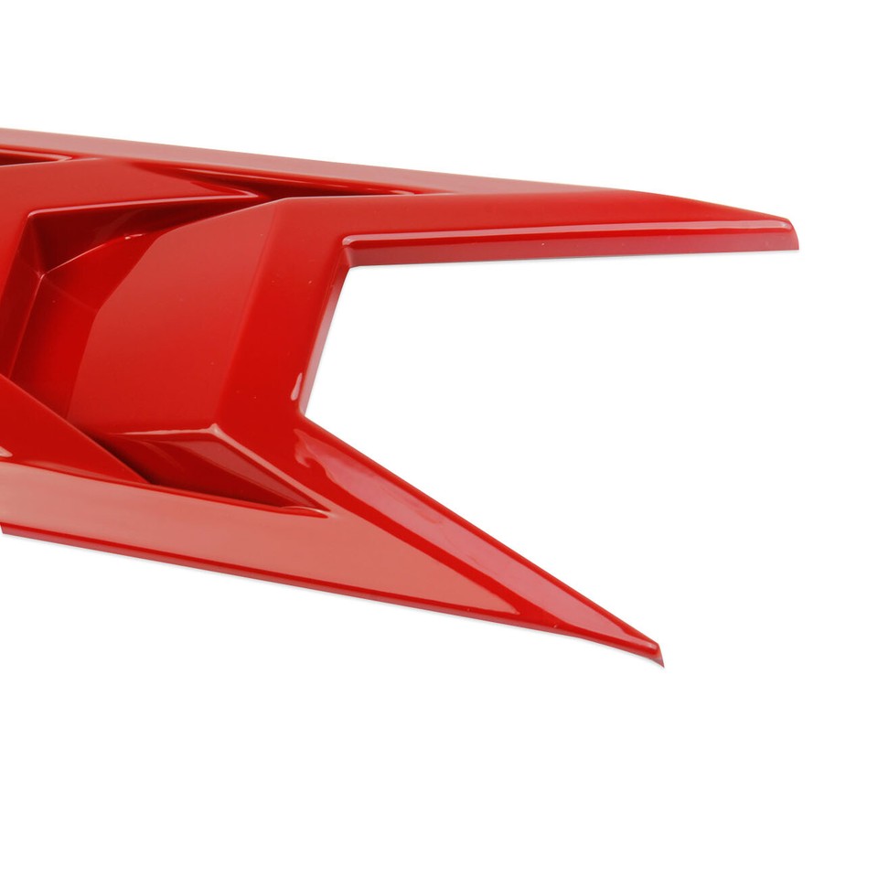 Red engine hood panel Trim Cover For Chevrolet Corvette C8 2020-2024 | eBay