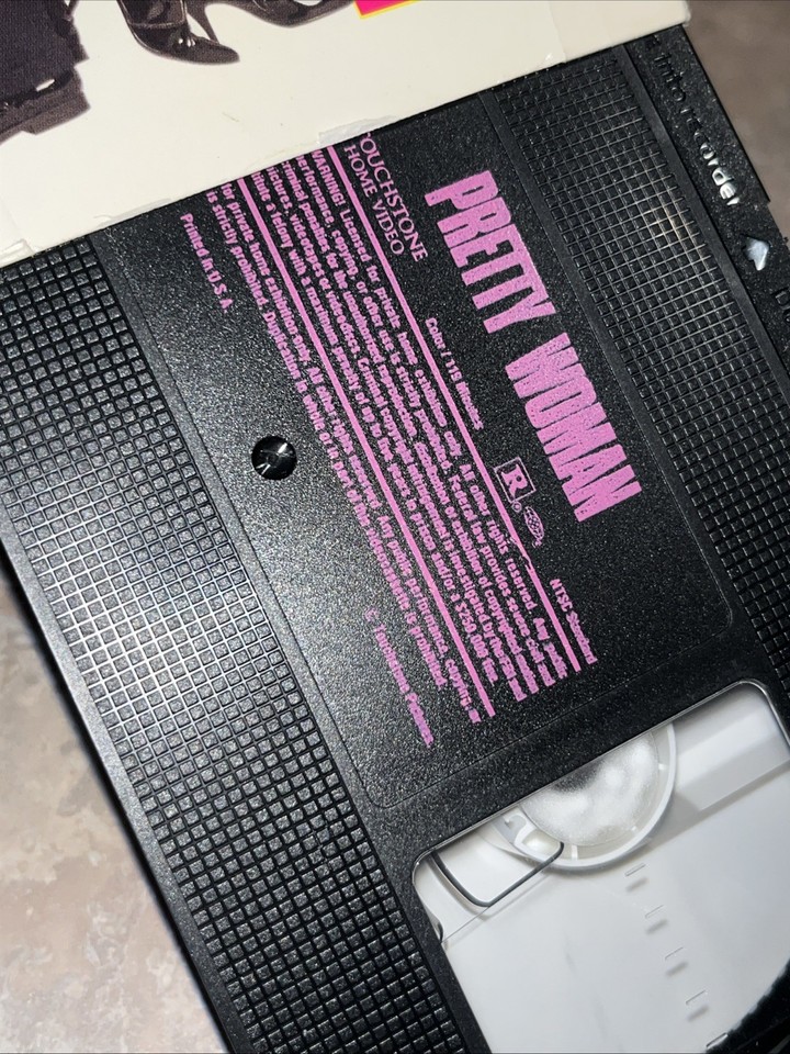 Pretty Woman VHS 1990 Touchstone Julia Roberts Richard Gere ***TESTED ...