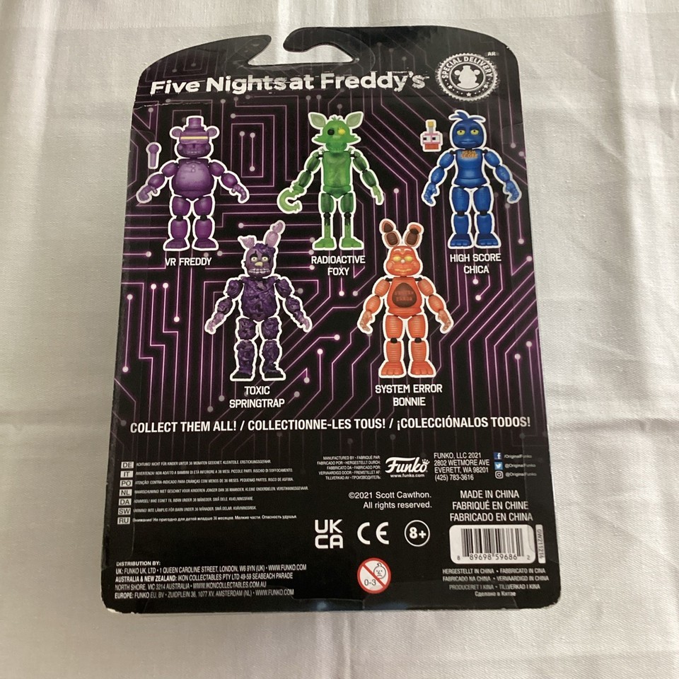 Funko Action Figure Five Nights at Freddy's FNAF S7- Toxic Springtrap ...