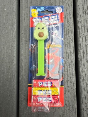 Pez Error - Avocado Pez Candy Dispenser in Spiderman Packaging - Wrong ...