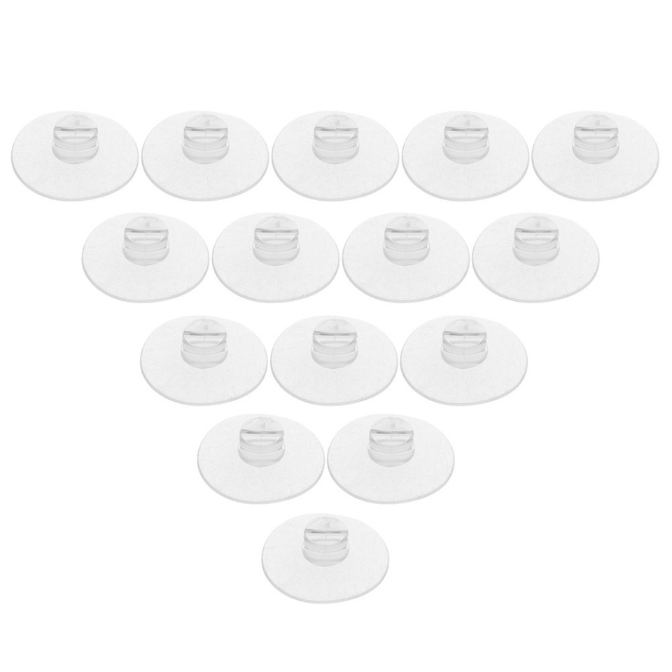 20 Pcs Wire Suction Cup Cups for Glass Table Tops Mini Heavy Duty ...