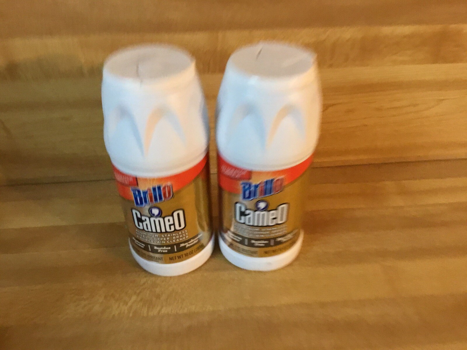 2 Brillo Cameo 10 Oz. Aluminum Stainless Steel Copper Brass Porcelain ...