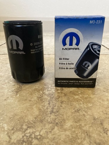 Genuine Mopar Engine Oil Filter (Part # MO-231, 05184231AA) Brand New ...