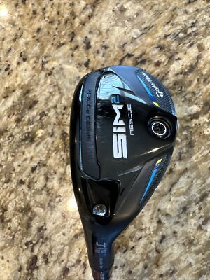 TaylorMade Sim 2 Rescue 4 Hybrid 22° Tensei 70HY Regular 40.75" LH 5450 ...