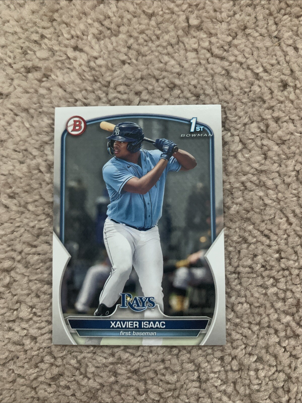 Xavier Isaac 2023 First Bowman Rookie Card #BP-145 Tampa Bay Rays | eBay