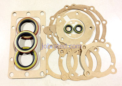 New Process 201 Transfer Case NP201 Full Gasket Set with HD Double lip ...