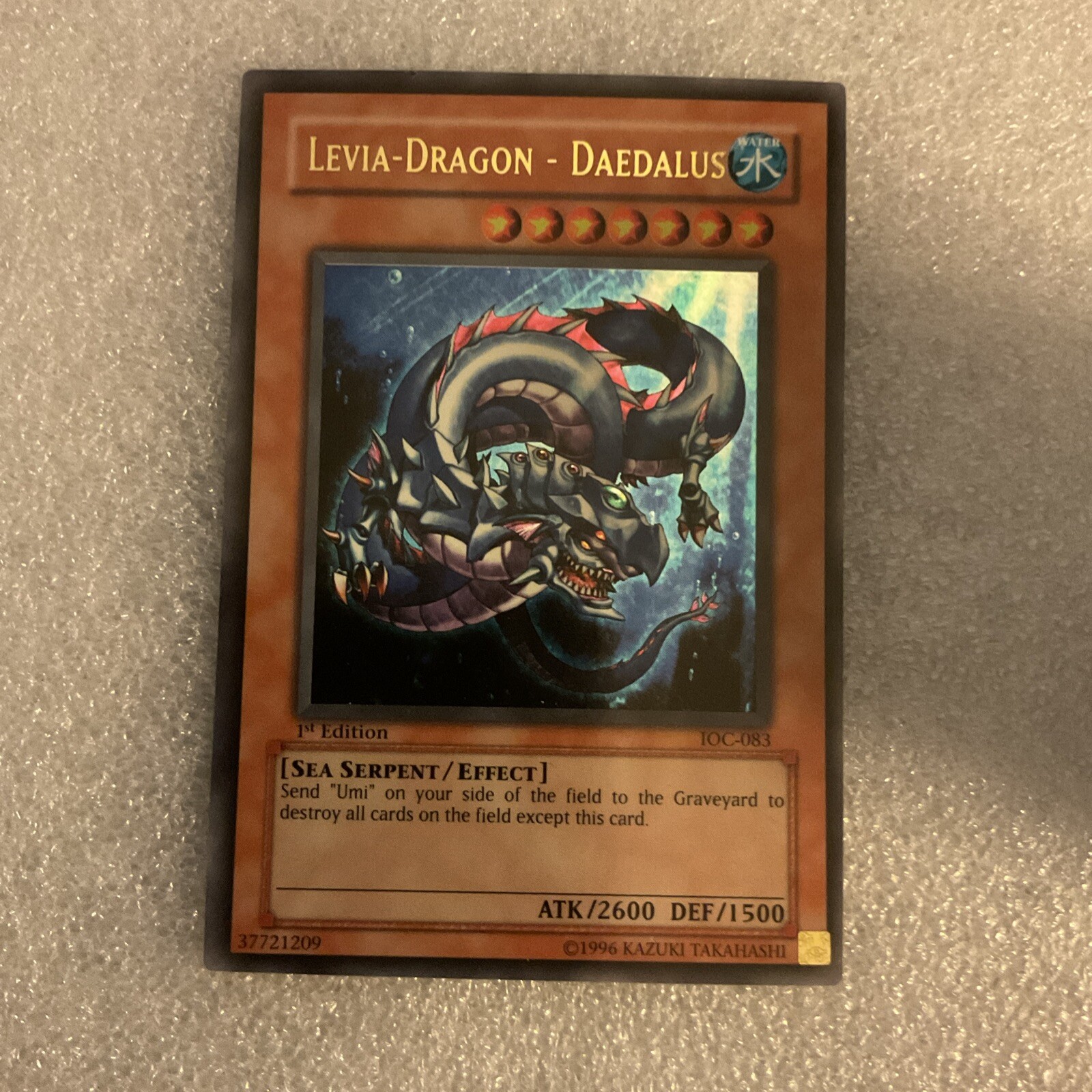 Yu-Gi-Oh! Levia Dragon Daedalus 1st Edition Ioc-083 Ultra Rare | eBay