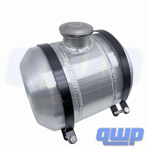 Round Gas Tank Cell 8x10 2 Gallon 1/4'' NPT Spun Aluminum Fuel Tank ...