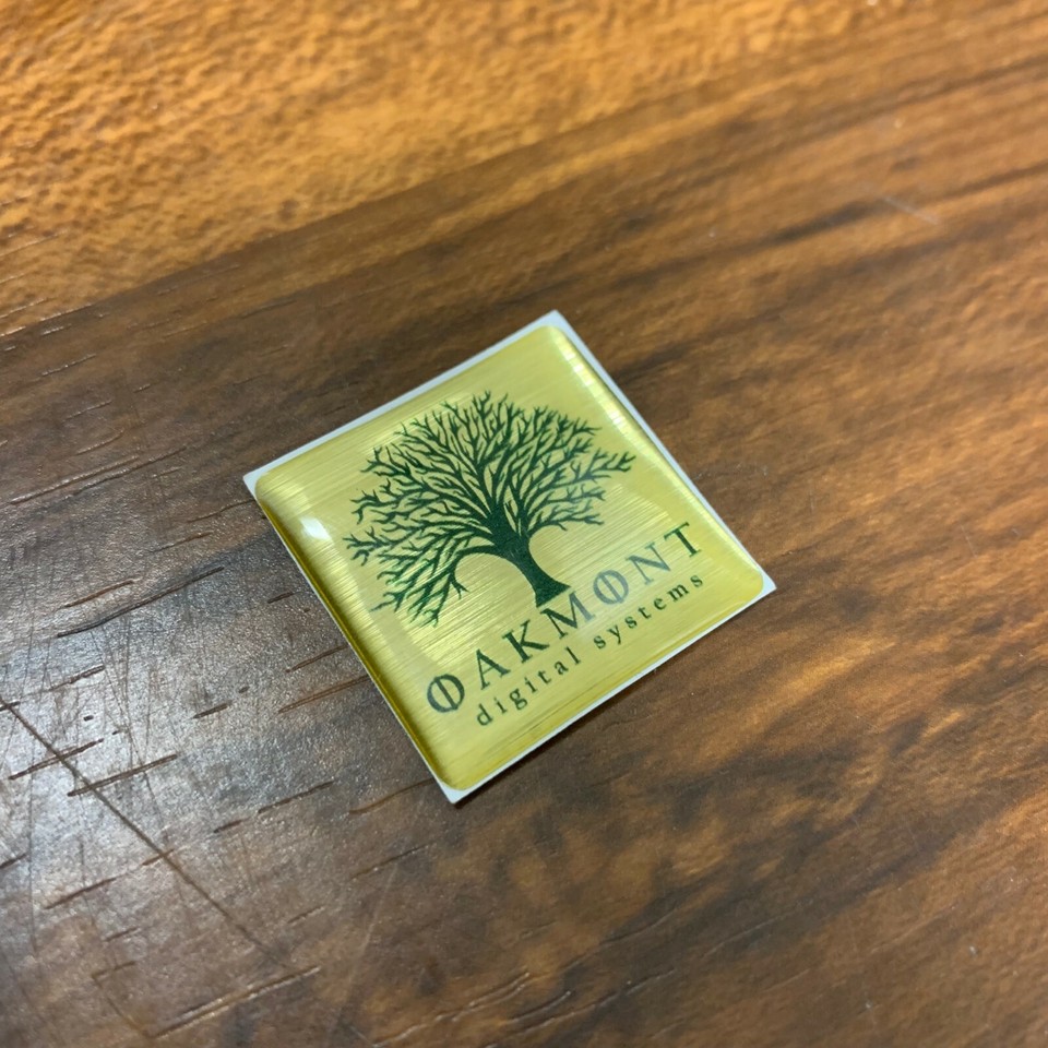 Custom Vintage 386 486 Computer Case Badge Domed Sticker Retro PC ...