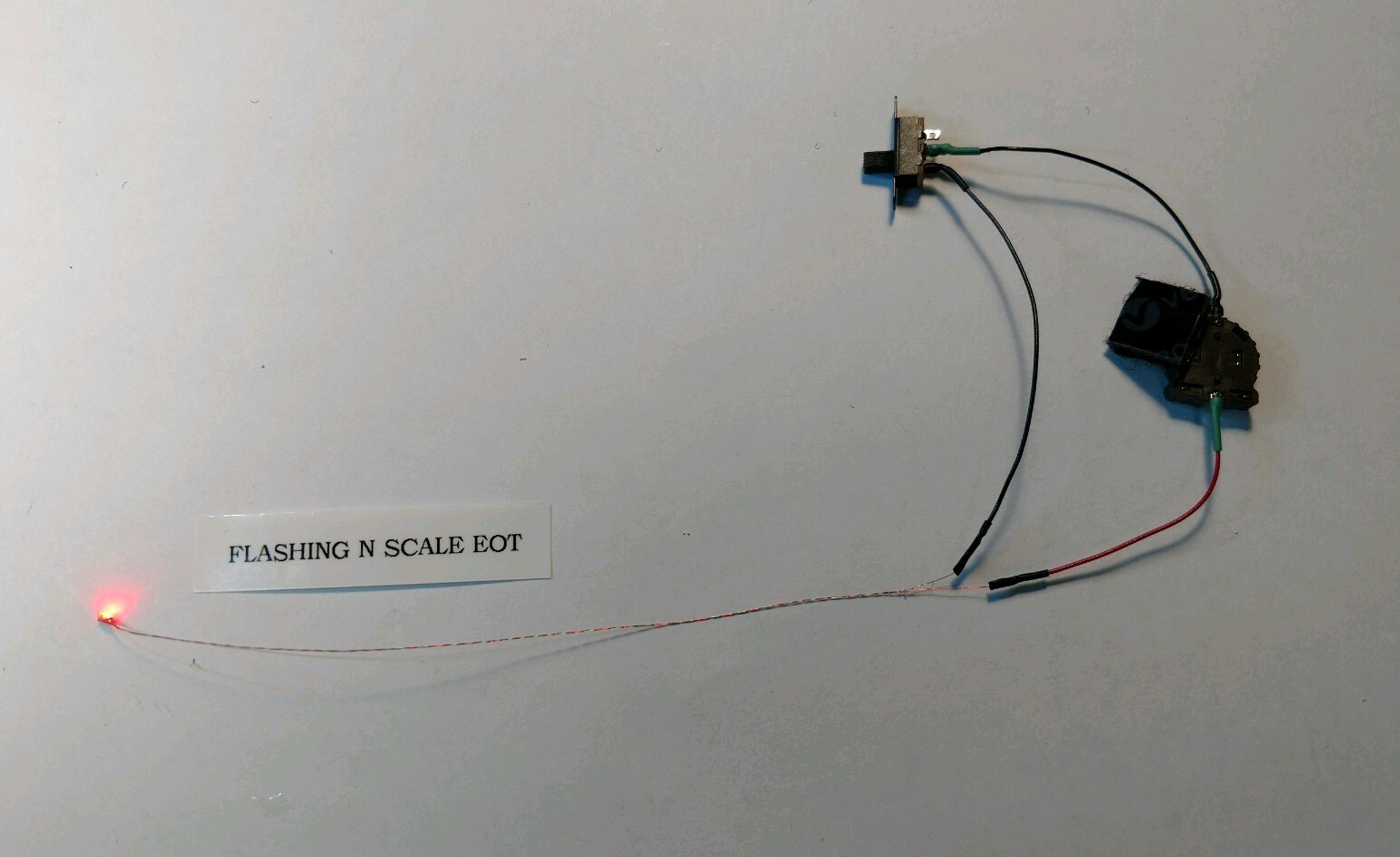 HO scale Flashing EOT/FRED kit | eBay