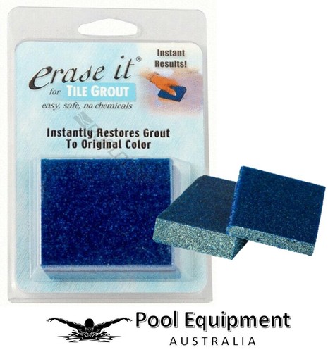 Tile Grout Cleaner - Erase It for all Tiled Pool Surfaces Stain Remover ...