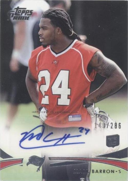 2012 Topps Prime - Mark Barron #29 Rookie Autographs /286 (AU, RC) for ...