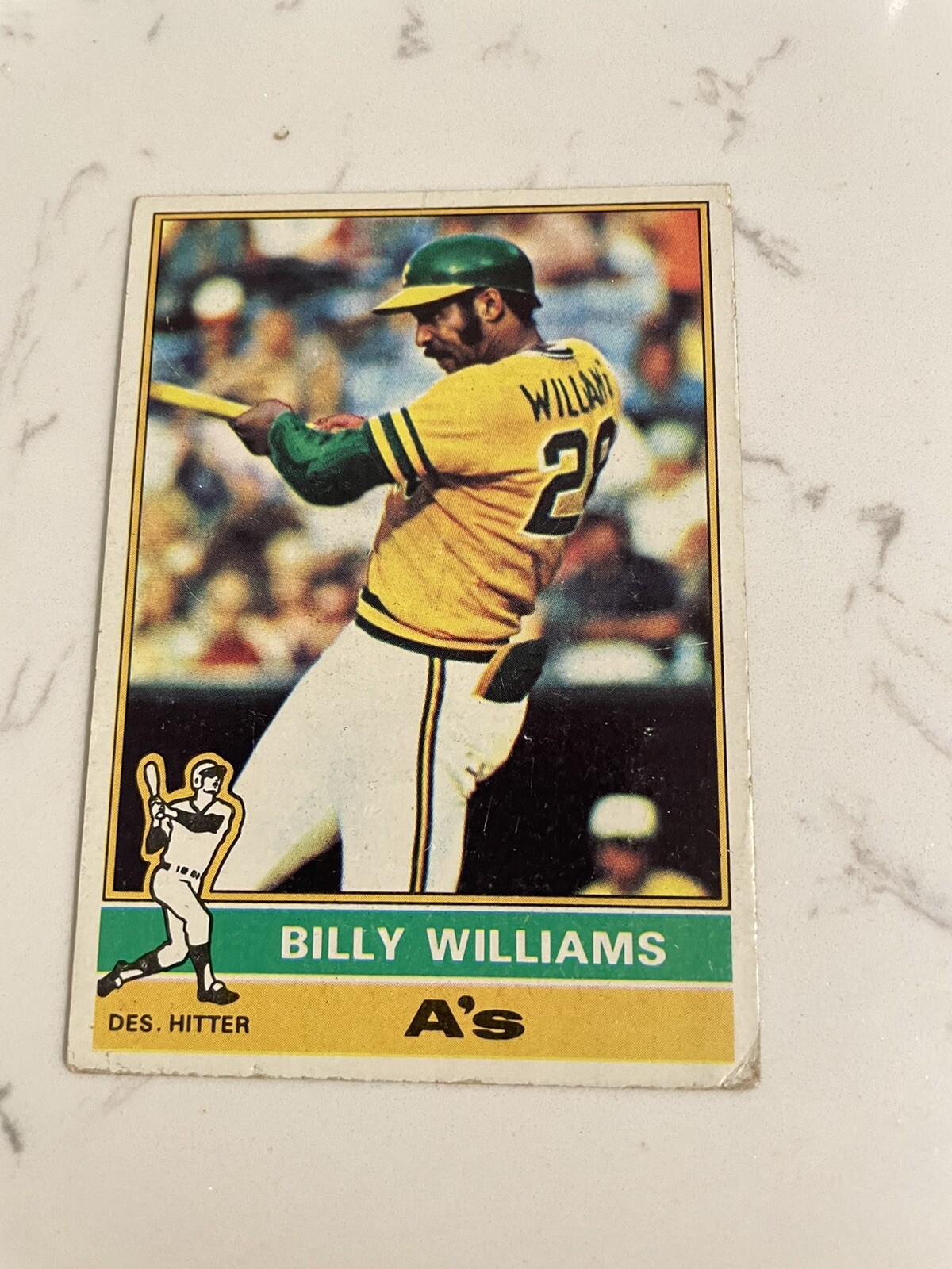 1976 Topps #525 Billy Williams, Oakland A's | eBay