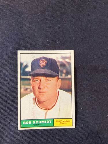 Pack Fresh 1961 Topps NM #31 Bob Schmidt | eBay
