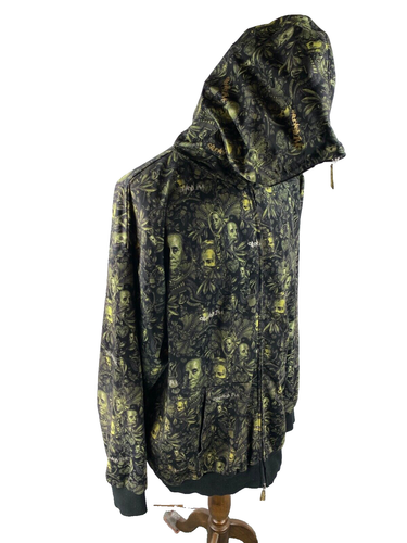 Crooked Ink Hidden Paper Bape-Like Full Zip Hooded Sweatshirt Jacket ...
