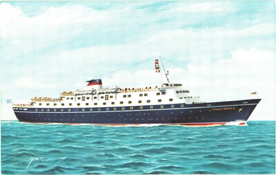 MS Stella Marie, Sun Line Passenger Cruise Ship Postcard | eBay