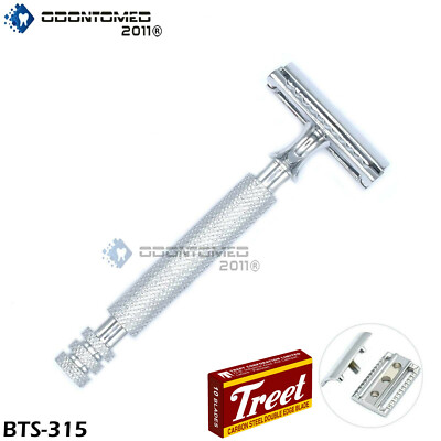 German Stainless SAFETY RAZOR, RAZOR BLADES, Double Edge Razor Safety ...