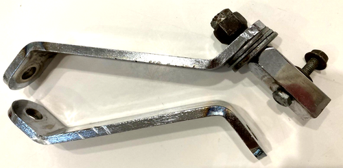 Adjustable Footpeg Footrest Foot Peg Mounts Mounting Brackets Plates ...