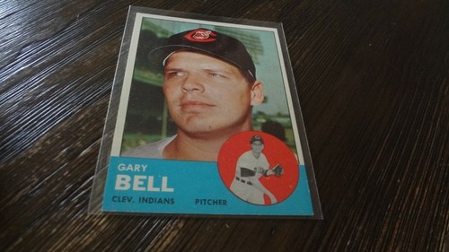 1963 TOPPS #129 GARY BELL BASEBALL CARD | eBay