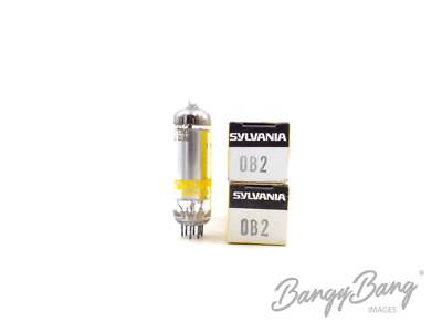 2 Vintage Sylvania 0B2 Voltage Regulator, Diode, Glow-Discharge Audio ...