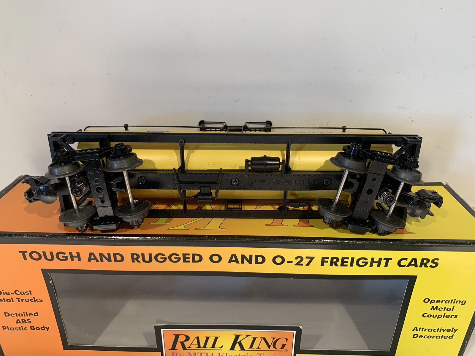 MTH RAILKING NEW YORK TRANSIT MTA SINGLE DOME TANK CAR 30-2273! O GAUGE ...