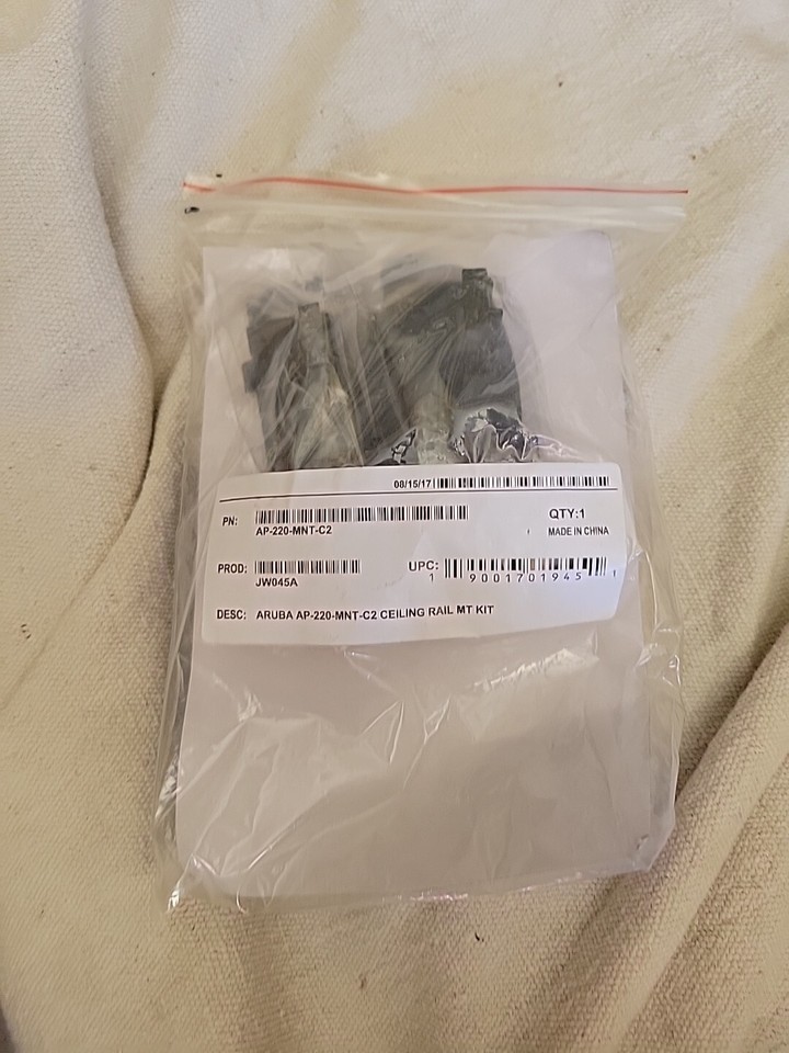 Aruba 220 AP-220-MNT-C2 HP JW045A Interlude Silhouette Ceiling Rail ...