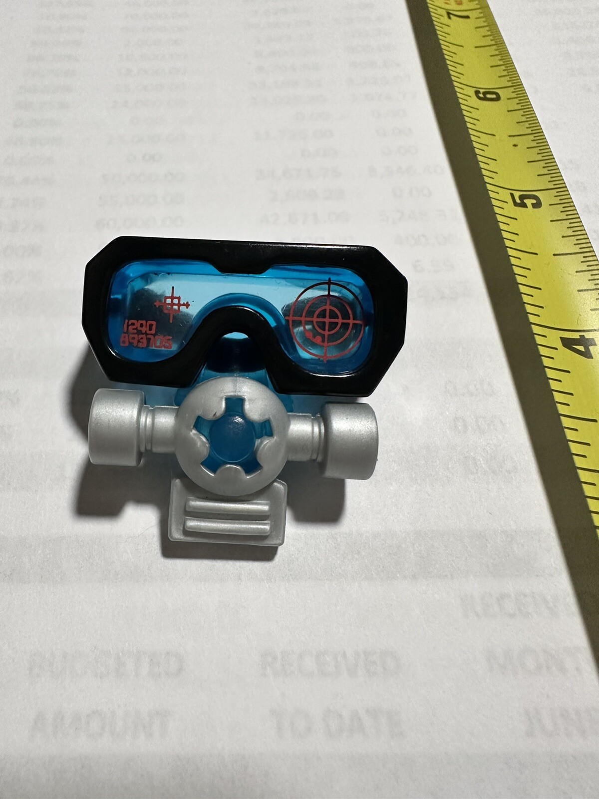 1/6 scale blue GI Joe diving mask | eBay