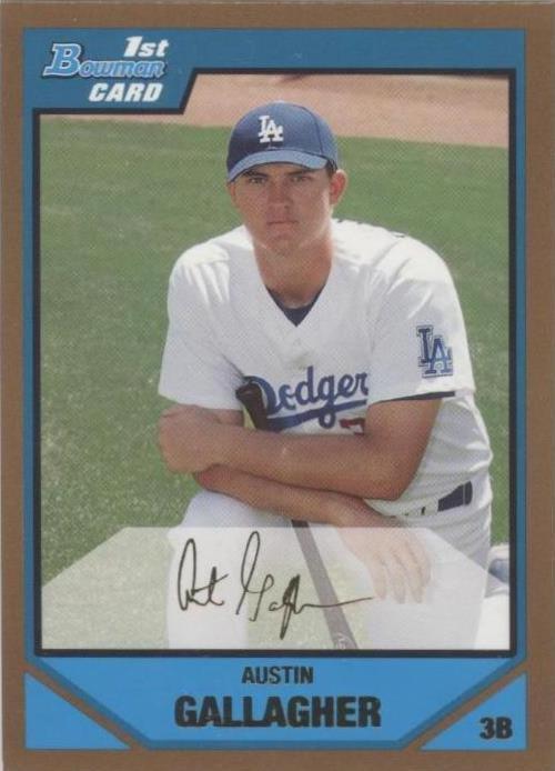 2007 Bowman Draft Picks & Prospects - Prospects Austin Gallagher # ...
