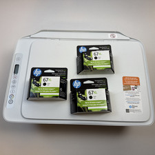 HP DeskJet 2734e Wireless Color Printer Model SNPRC-1901-01 - 3 Ink ...