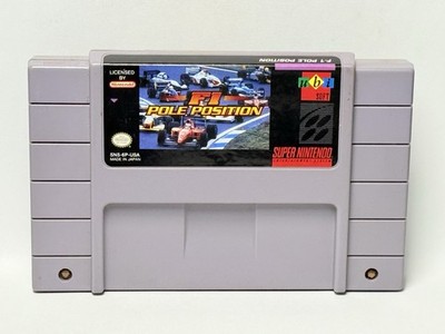 F1 POLE POSITION Super Nintendo SNES - Tested & Working | eBay