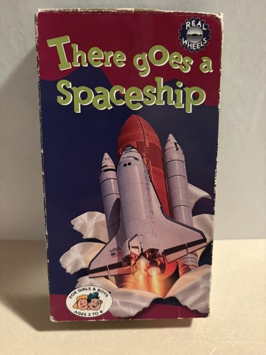 There Goes a Spaceship VHS Tape KidVision Real Wheels Children’s ...