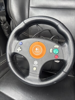 Logitech Speed Force Nintendo GameCube Racing Wheel Only E-X4A10 ...