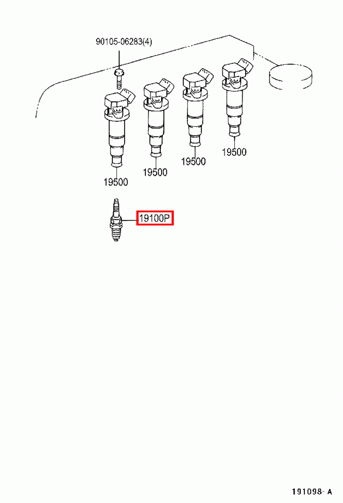 Genuine Trueno AE101 4AFE Spark Plug K16R-U11 | eBay