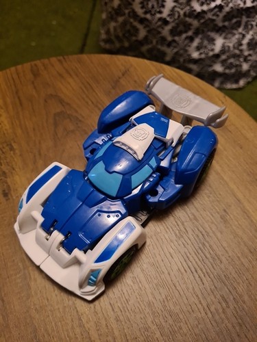 Transformers Rescue Bots Car Robot Blurr Blue Version | eBay UK