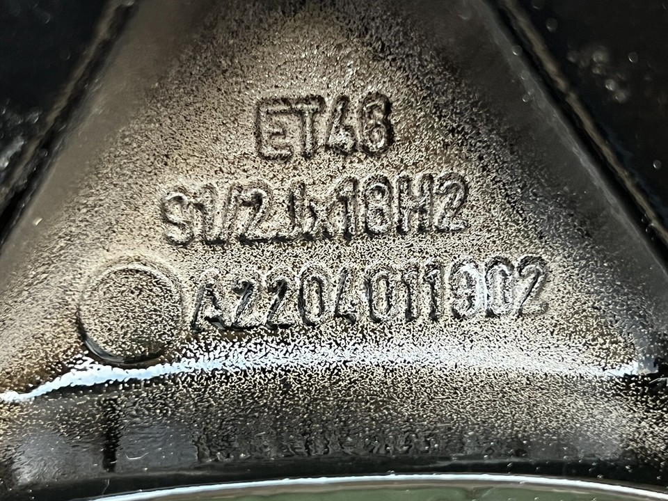 MERCEDES BENZ AMG W220 S55 S500 S430 S600 18" GENUINE FACTORY OEM ...