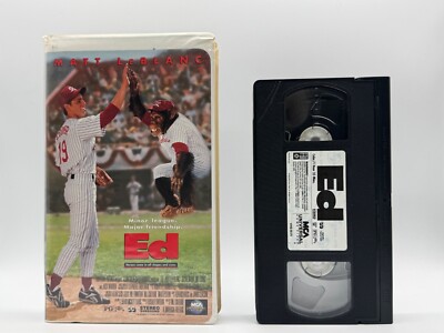 Ed (VHS, 1996) TESTED & WORKING Classic Kids Monkey Film w Matt LeBlanc ...