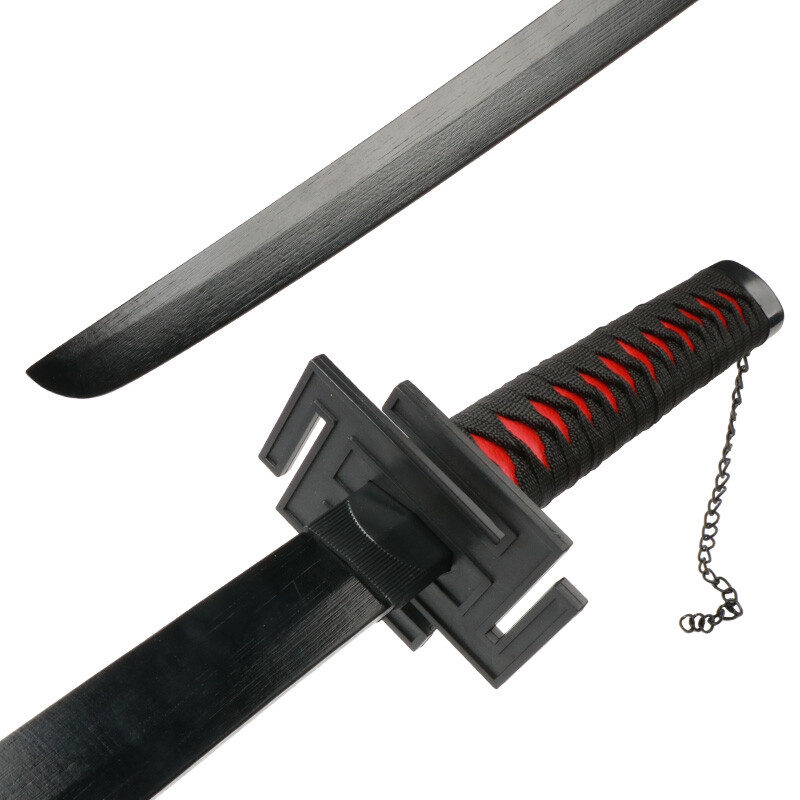 BLEACH Sword Katana Soul Cutter Zangetsu Cosplay Weapon Ichigo Bankai ...